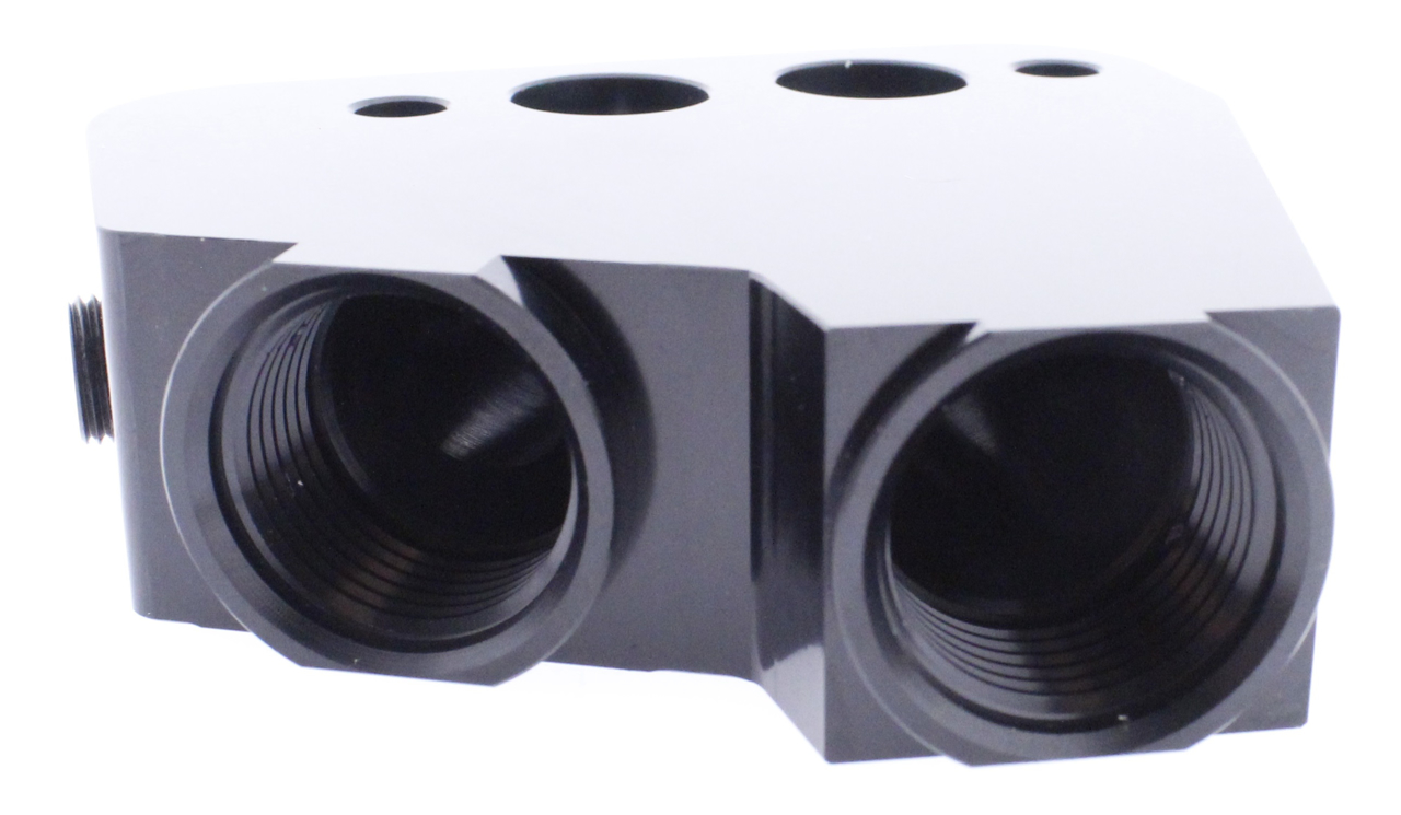 GM LSX OIL COOLER ADAPTER | Qualitec.dk