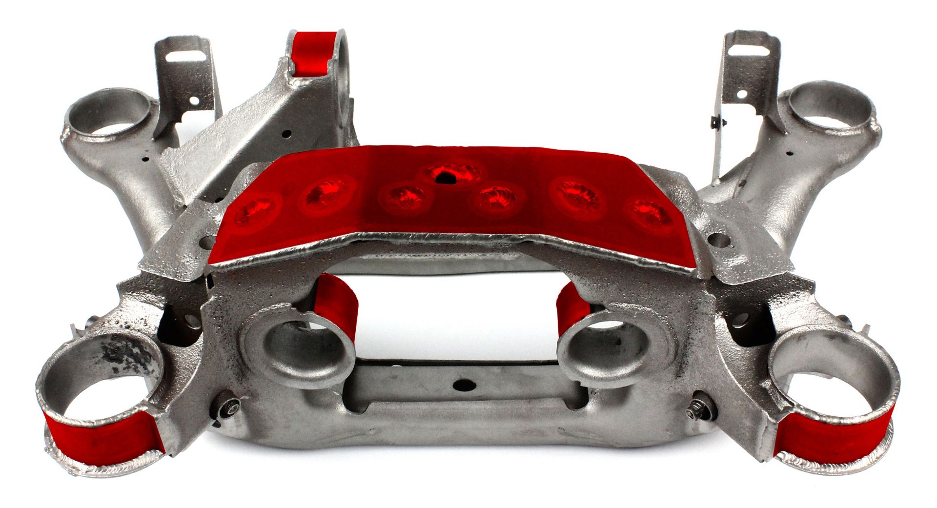 BMW E46 REAR SUBFRAME REINFORCEMENT KIT | Qualitec.dk